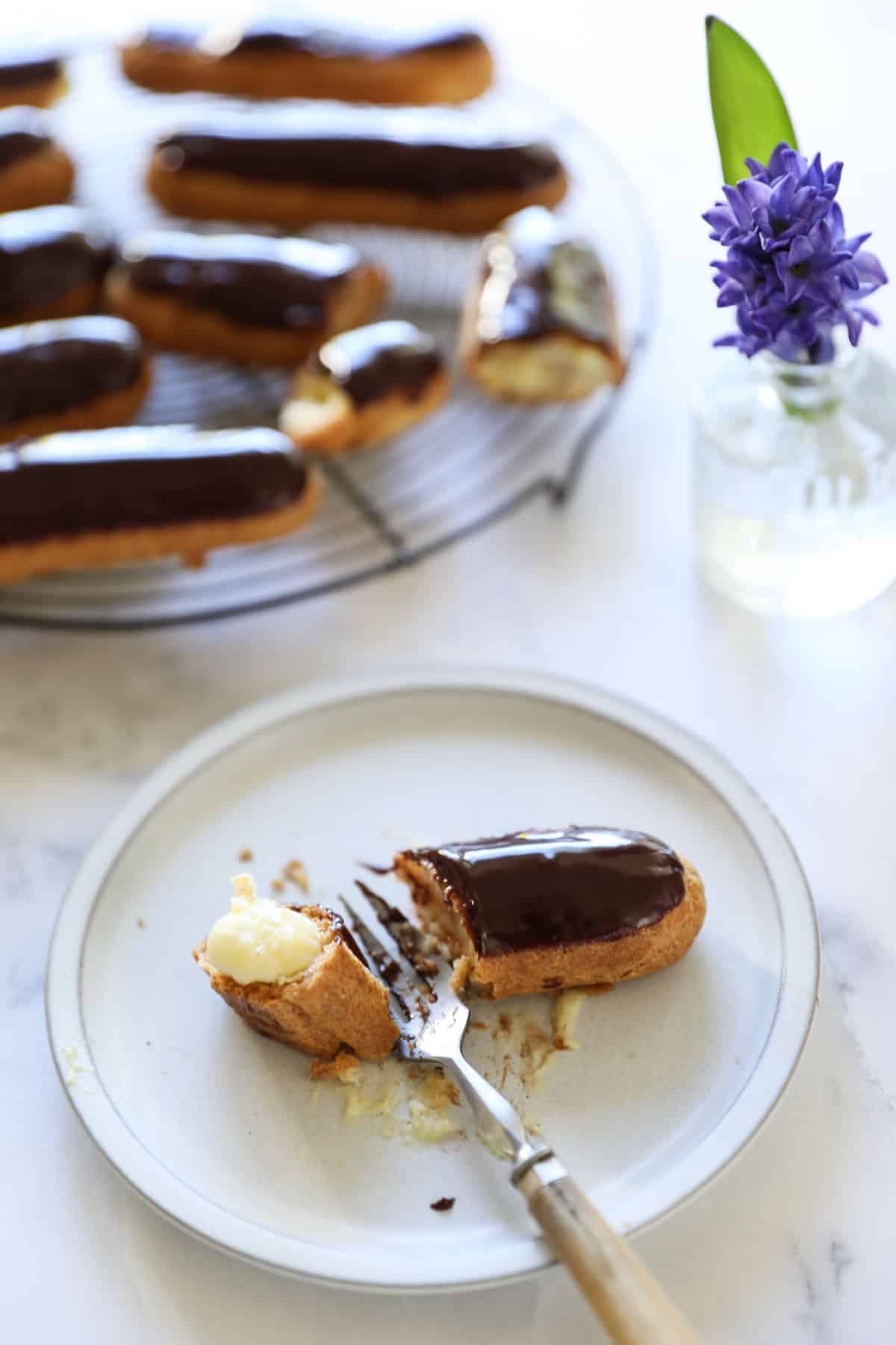 How-To Make a Foolproof Eclair - Entertaining with Beth