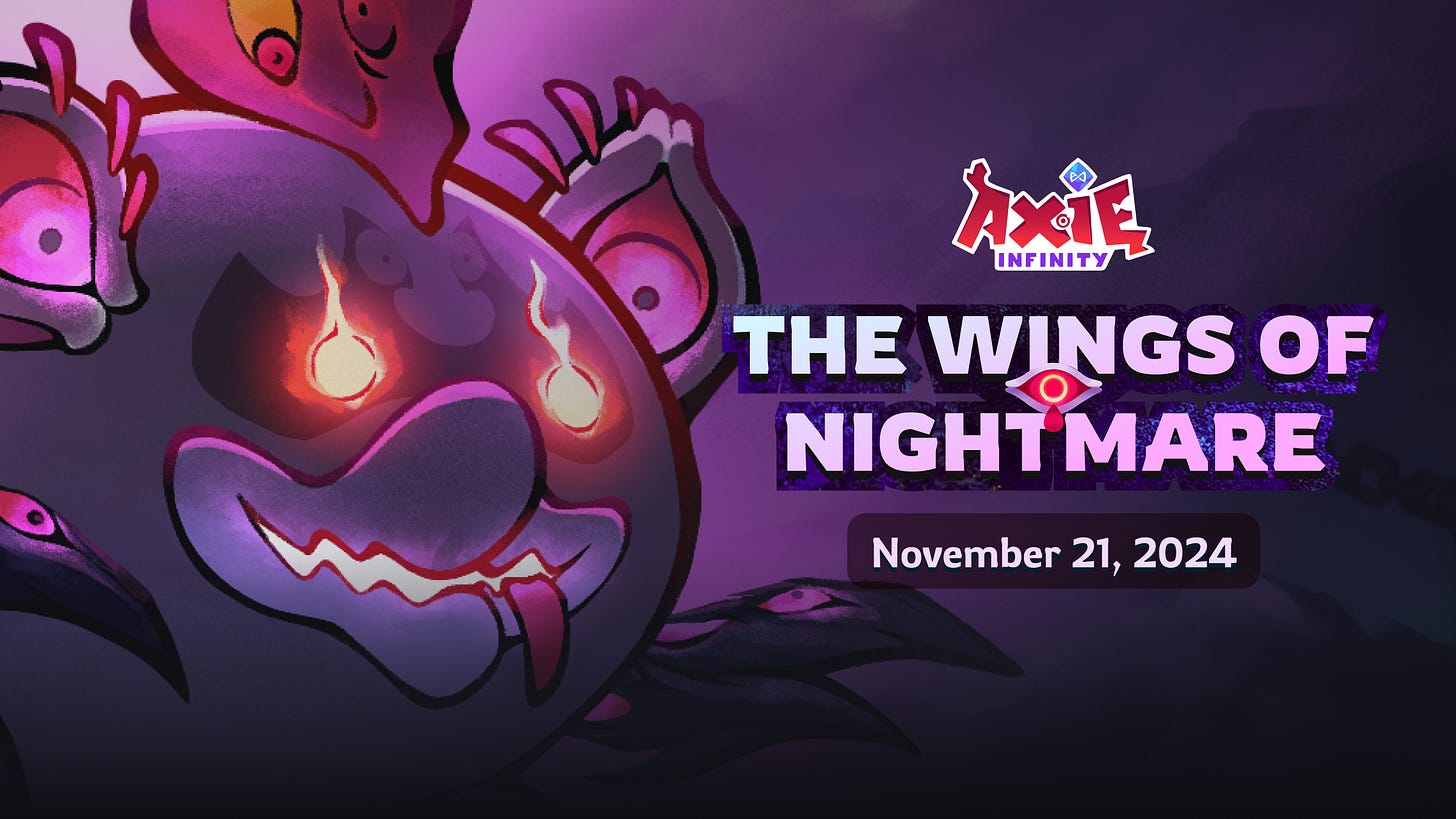 The Wings of Nightmare Is Coming - by Axie Infinity