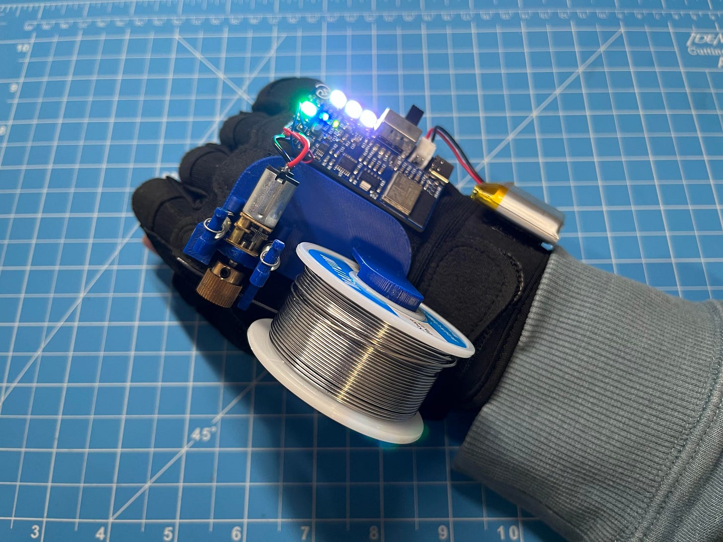 Build a One-Handed Soldering Tool 2.0 | Effortless Soldering With Only ...