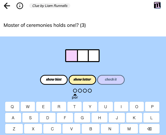 Case Study: Minute Cryptic - by Will from Hold!