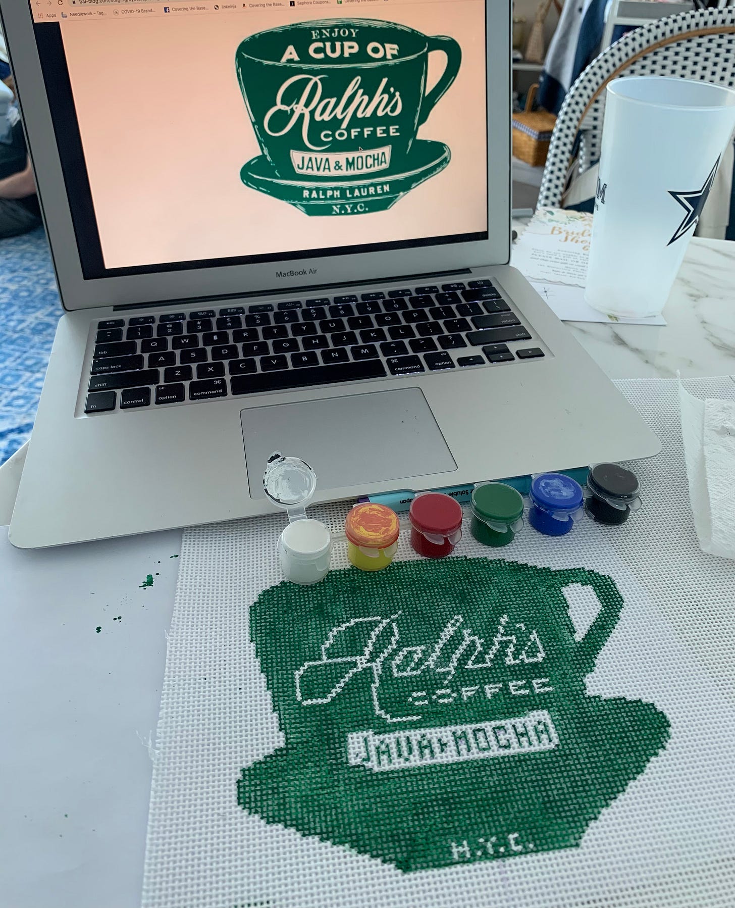 My Needlepoint Beginnings - by Krista LeRay - Penny Linn