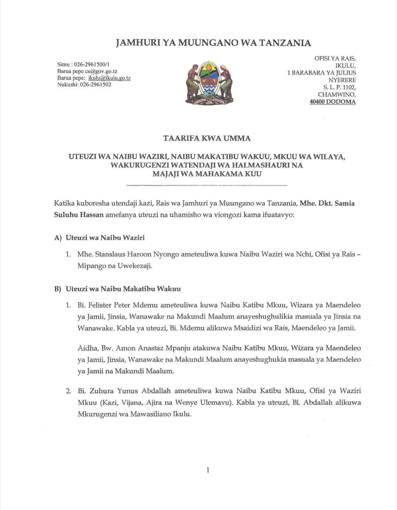 Kilichosababisha MAREHEMU Milton Mailos Lupa kuteuliwa kuwa Mkurugenzi ...