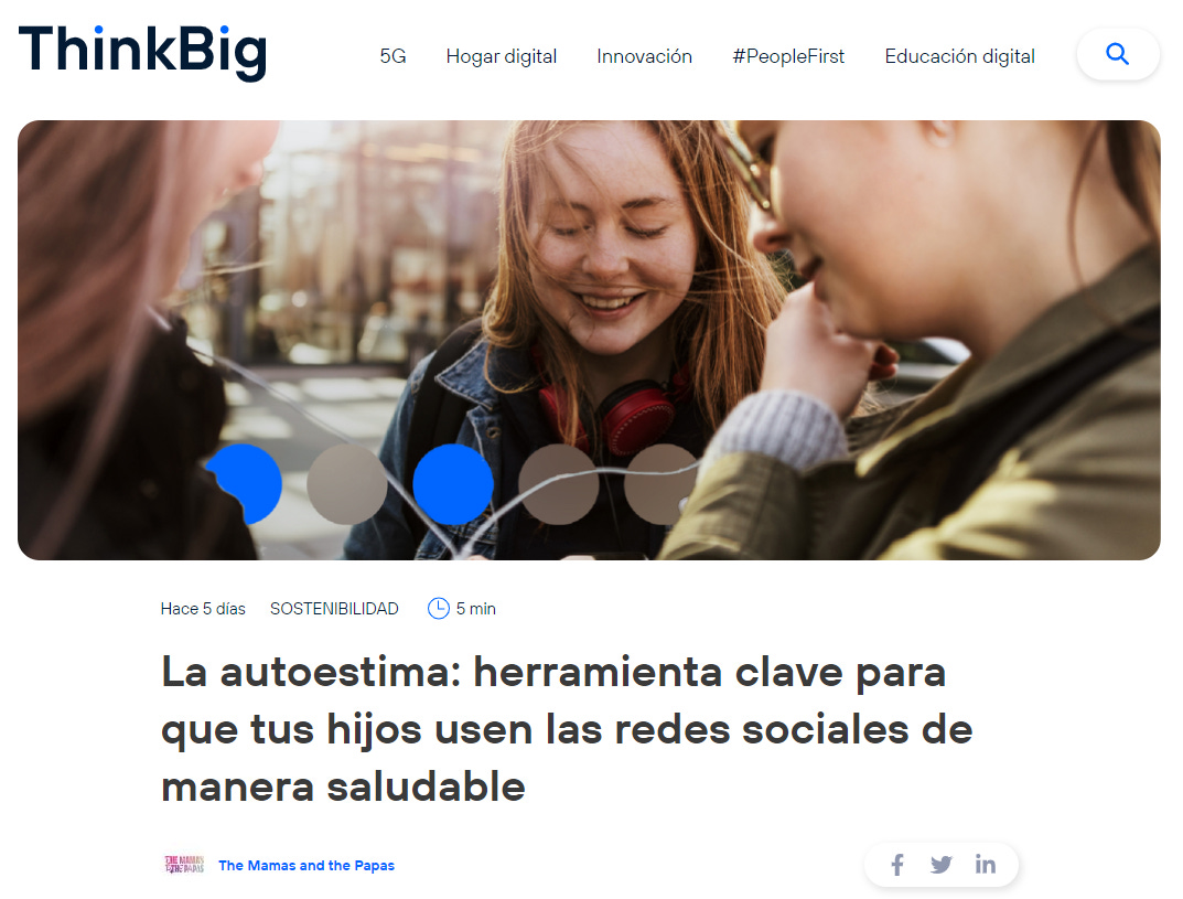 👋 La autoestima: herramienta clave para que tus hijos usen las redes ...