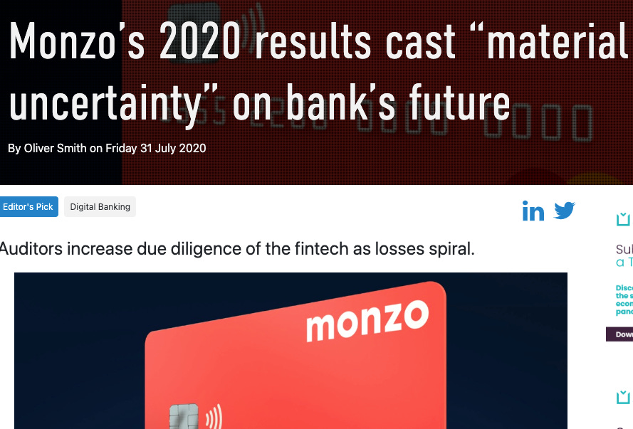 The Monzo Pivot, or how challenger bank transformed itself in just 2 years 🚀; Why the hell ...