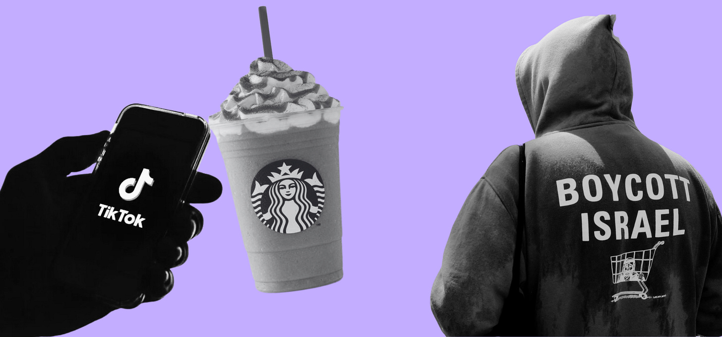 I'm (Still) Boycotting Starbucks and the TikTok Shop for Palestine