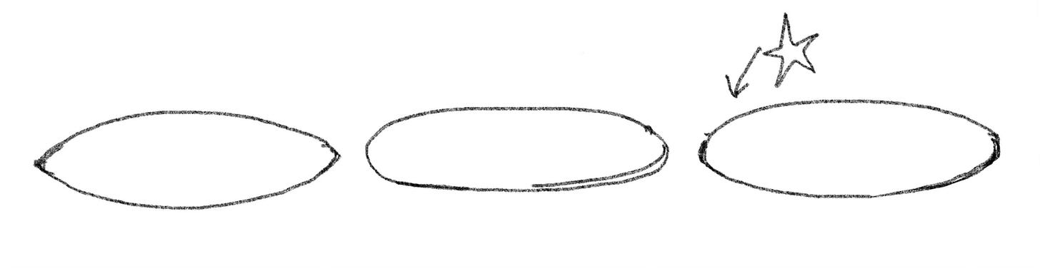 How To Draw Perfect Oval Shape