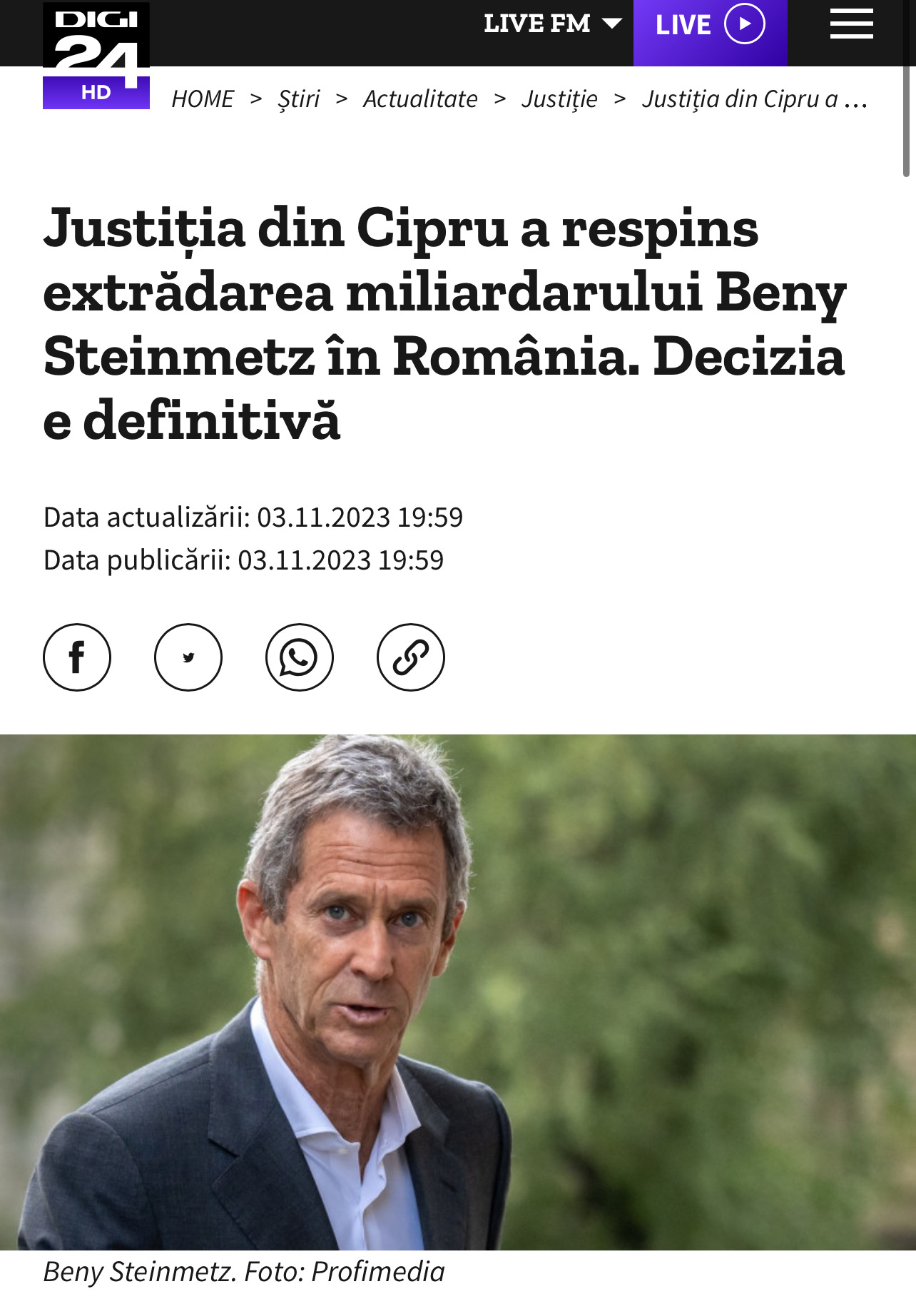 Coldea a luat UN MILION de la directorul Gabriel Resources, Dag Cramer ...