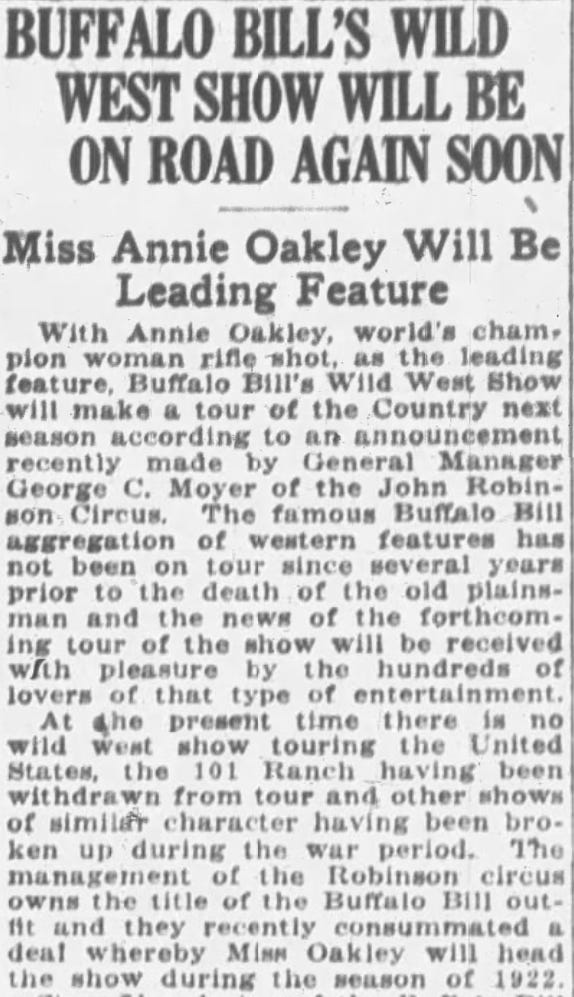 Buffalo Bill Cody's Wild West Show Thrilled Audiences with Scenes of a ...