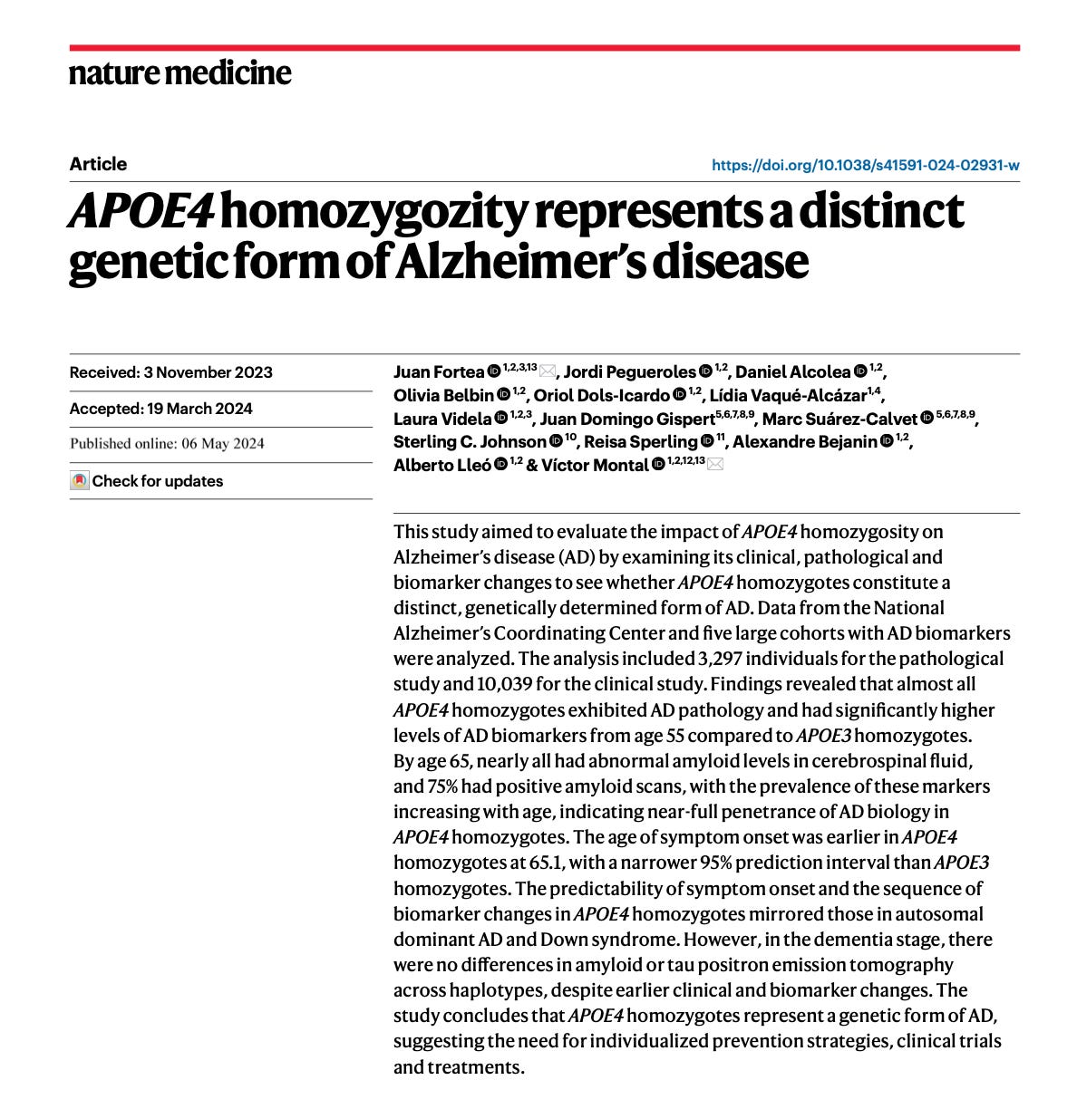 What ApoE4 Carriers Need To Know About A New Study