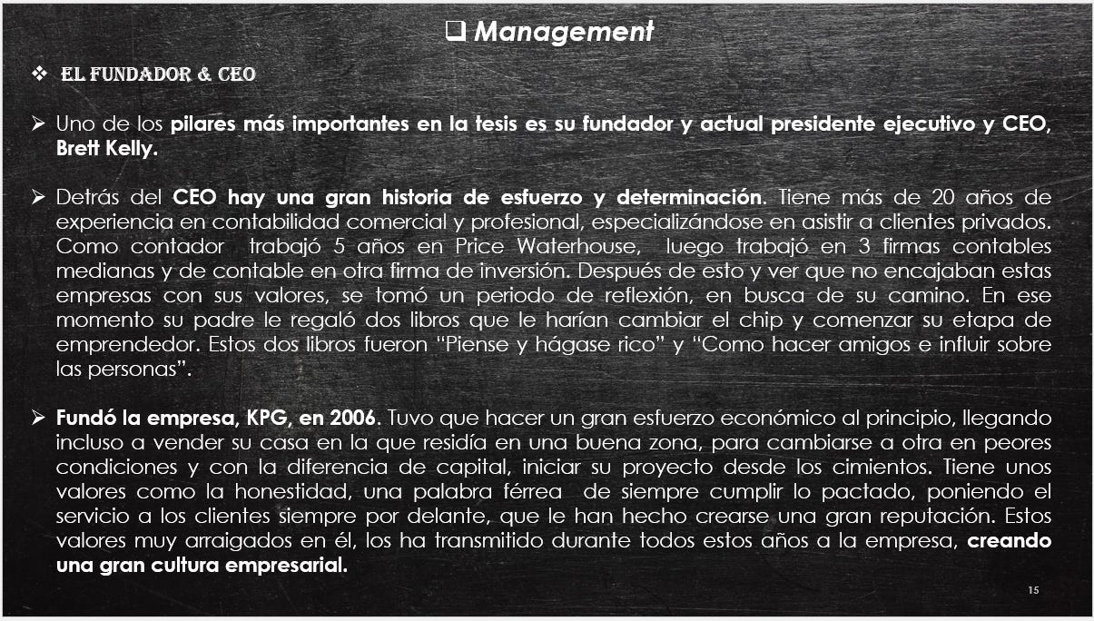 KELLY + PARTNERS GROUP HOLDING - Inversor Lucense Substack