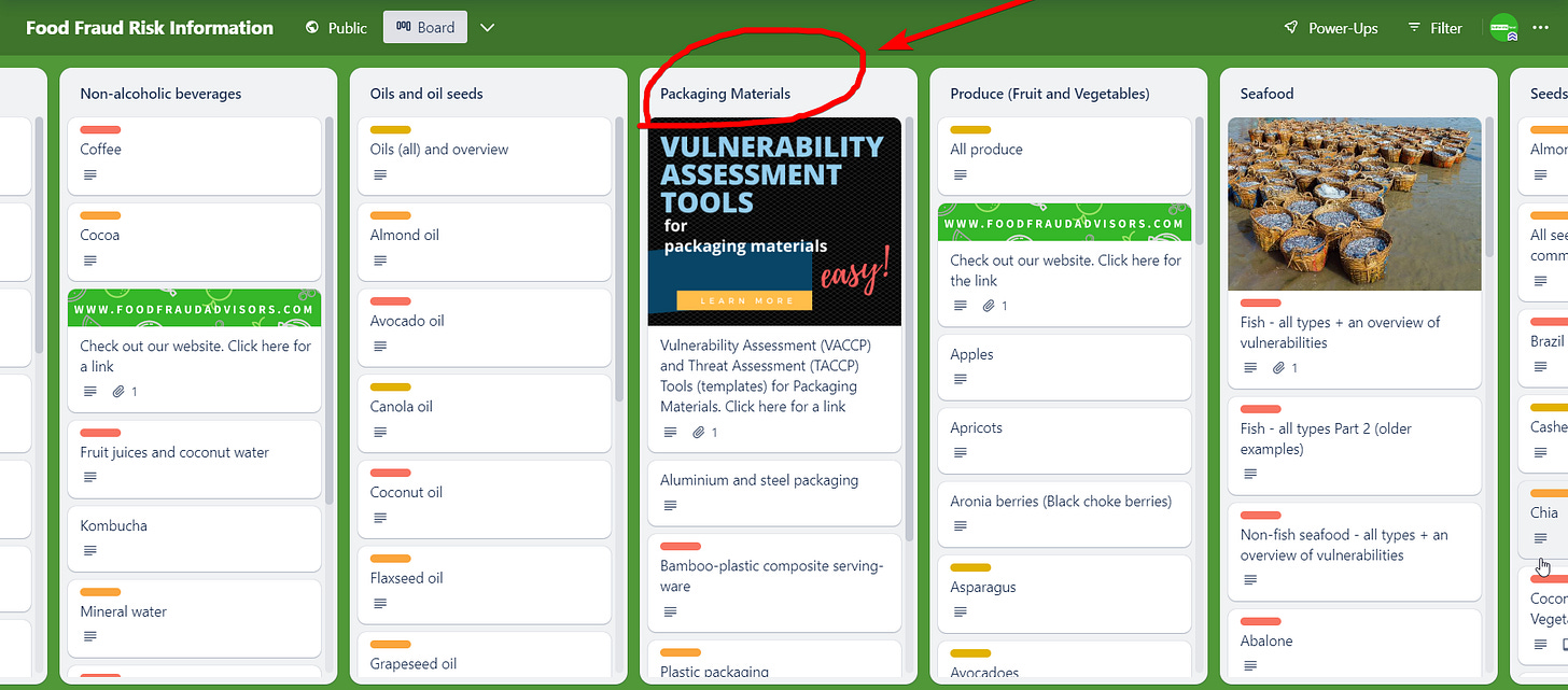 How to Assess for Food Fraud in Packaging Materials