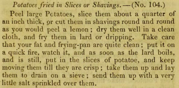 A history of… crisps (potato chips) - by Paul Lenz