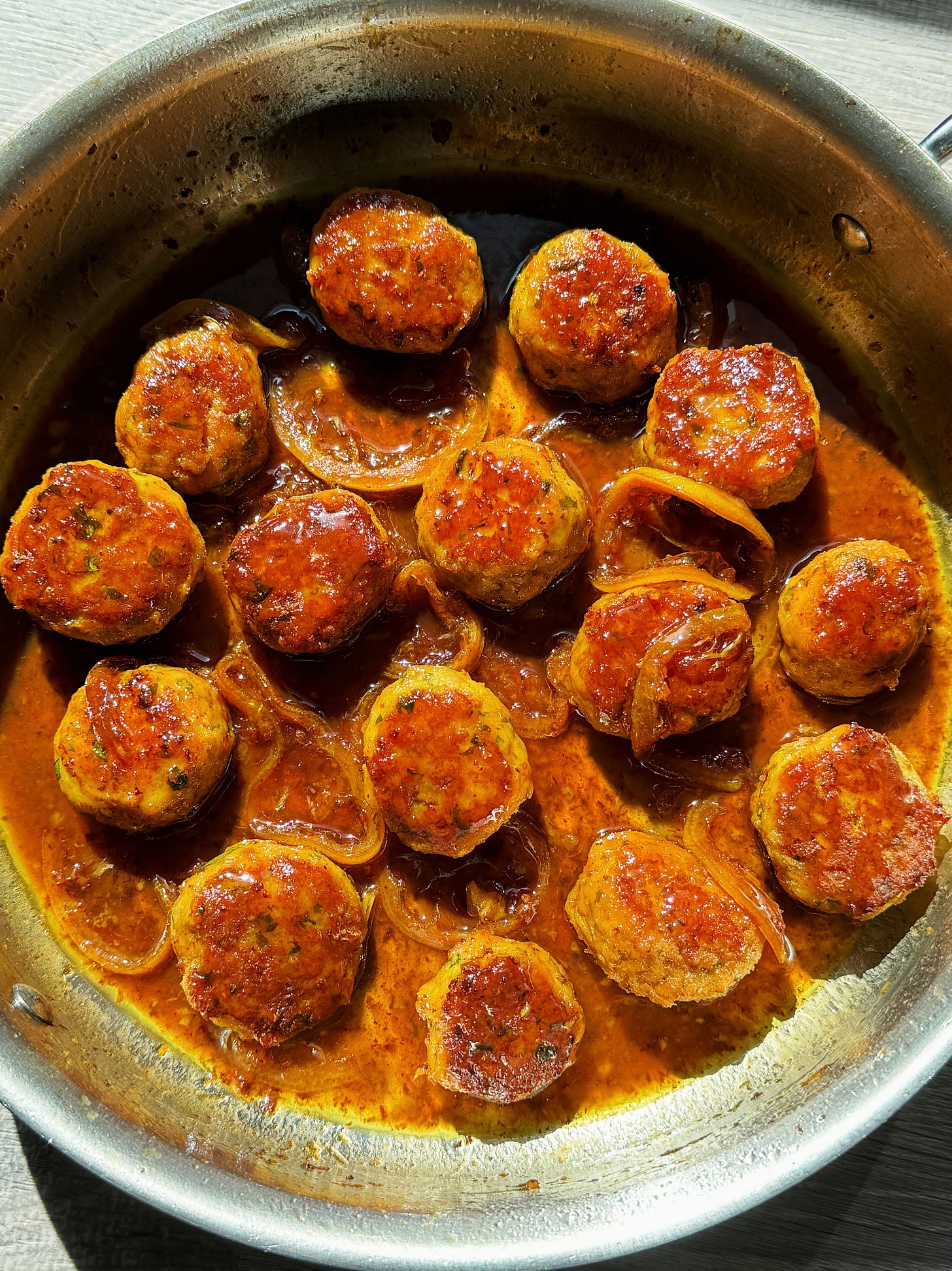 Honey Lemon Meatballs - by Carolina Gelen - SCRAPS