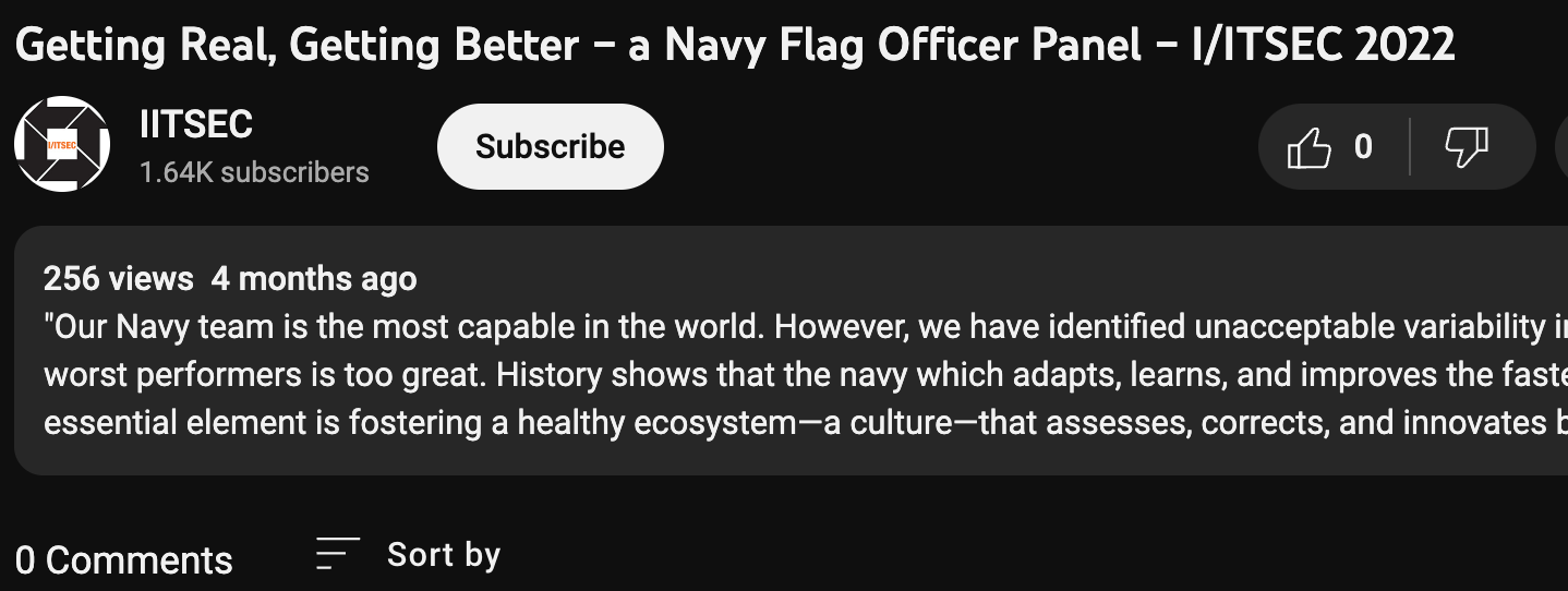 Get Real Get Better ... Ummm - CDR Salamander