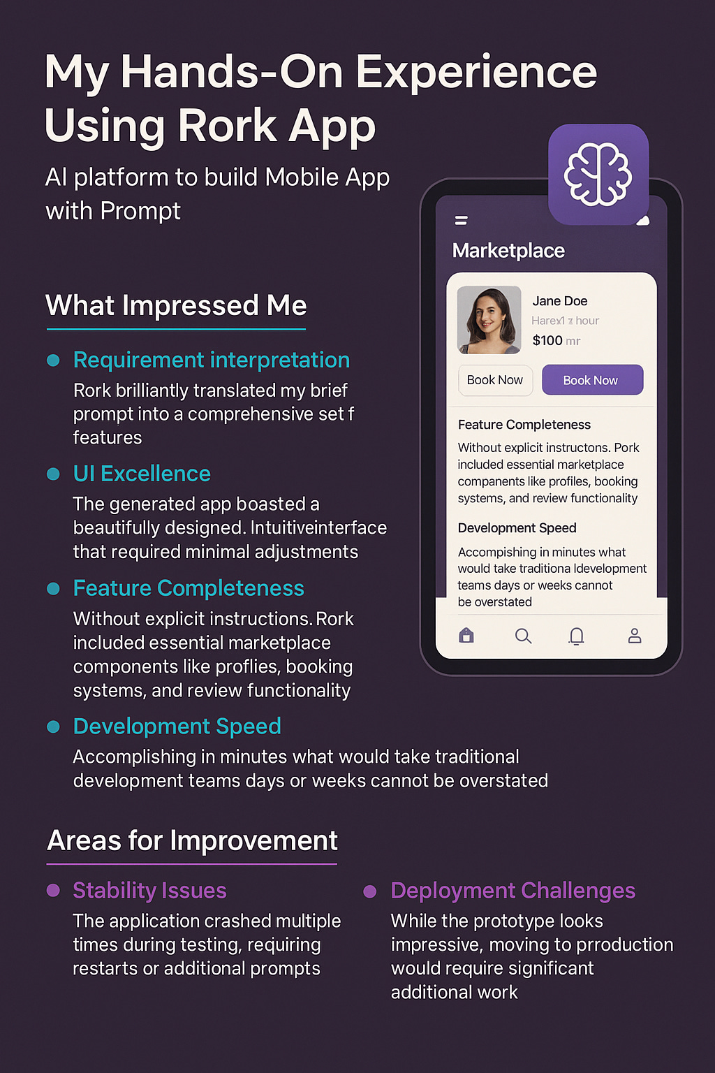 Rork - Build Mobile App with Prompt - by Akhil