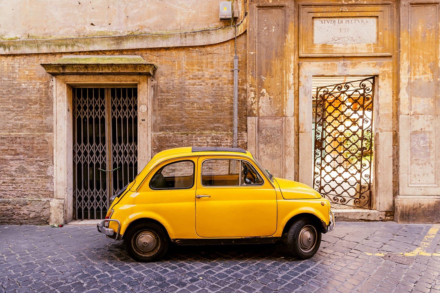 The Yellow Car - by Renia White - The Audacity.