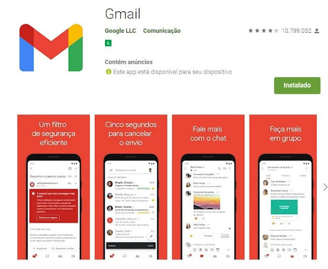 Como entrar na Caixa de Entrada do Gmail