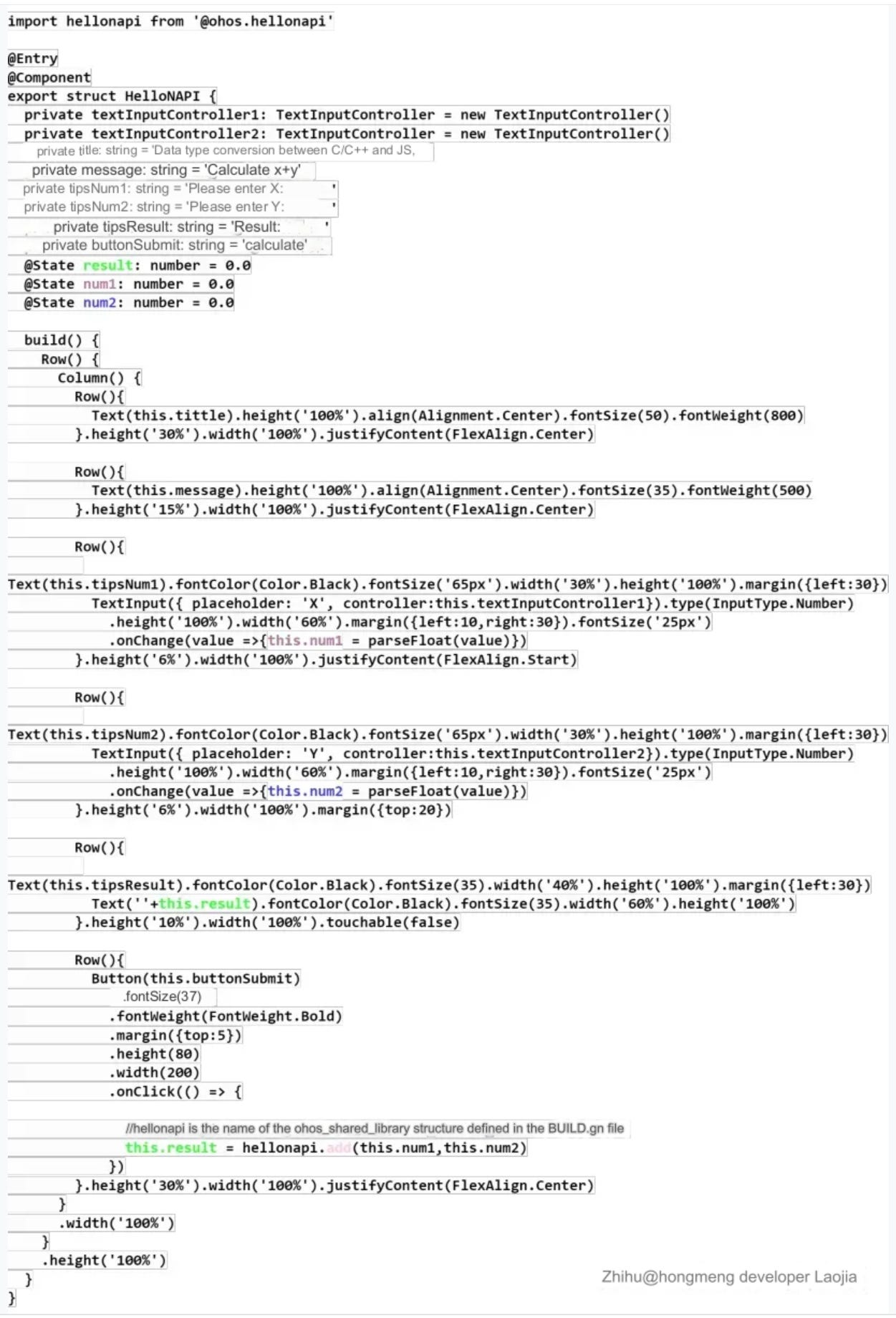 NAPI development for third-party library porting C/C++ and JS data type ...