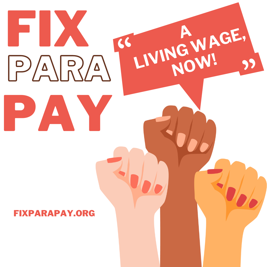The Next Step: UFT Paras for A Fair Contract launches campaign for A LIVING WAGE and FAIR ...