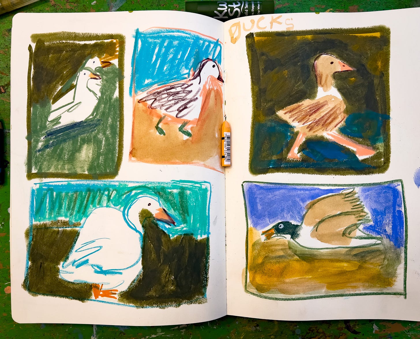 Draw Quick Ducks with me! - by Beth Spencer