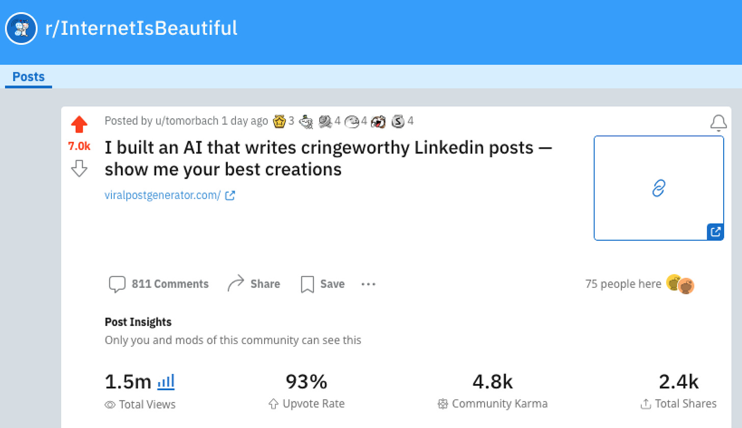 How I built and sold the Viral Post Generator 💰