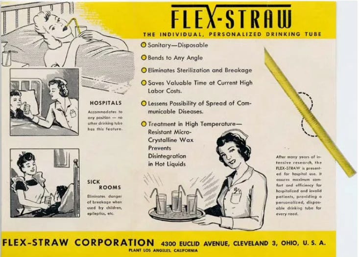 A history of… drinking straws - by Paul Lenz - Histories