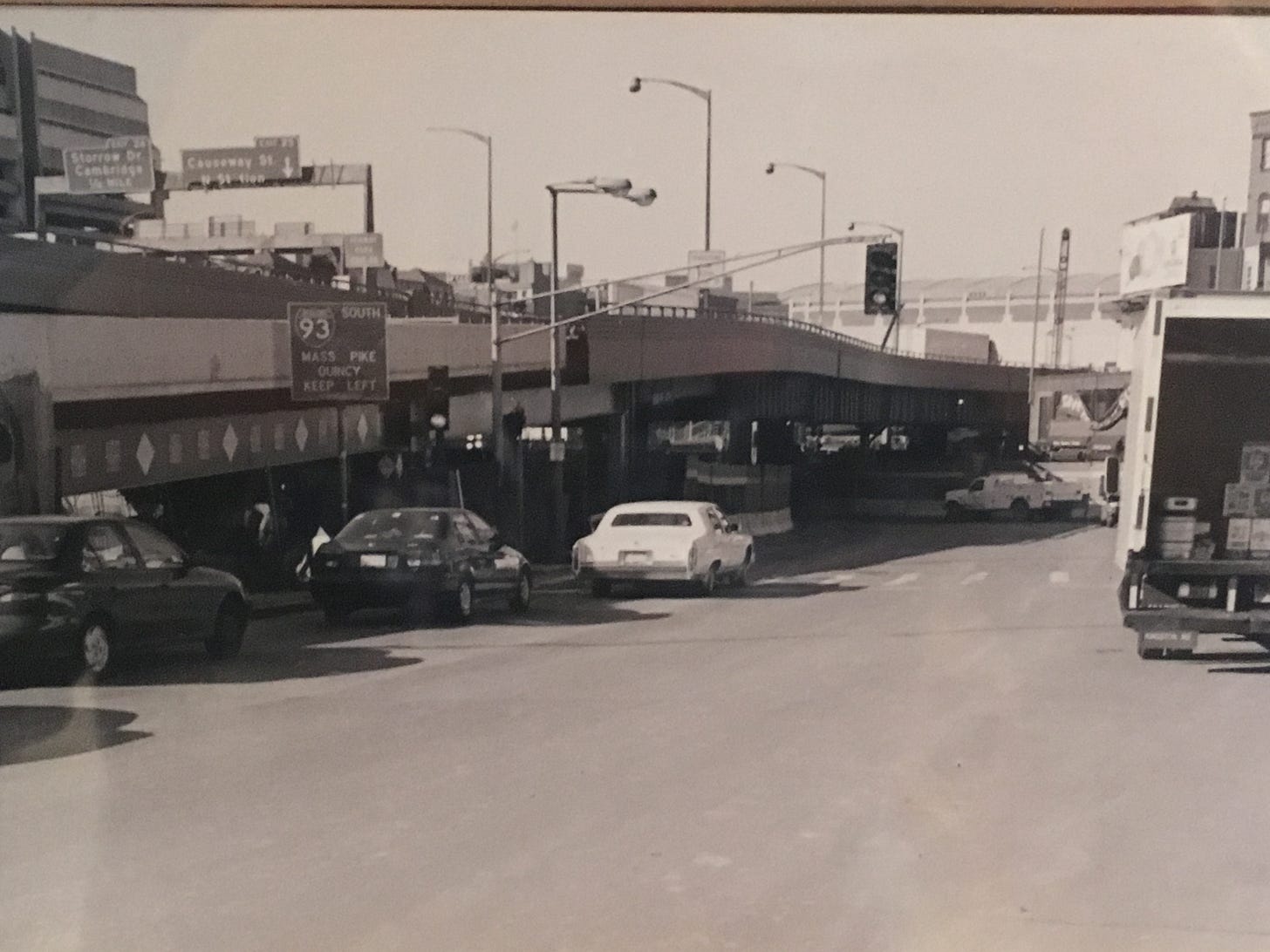 Looking Back at Boston’s Old Expressway - by Jay Gillespie