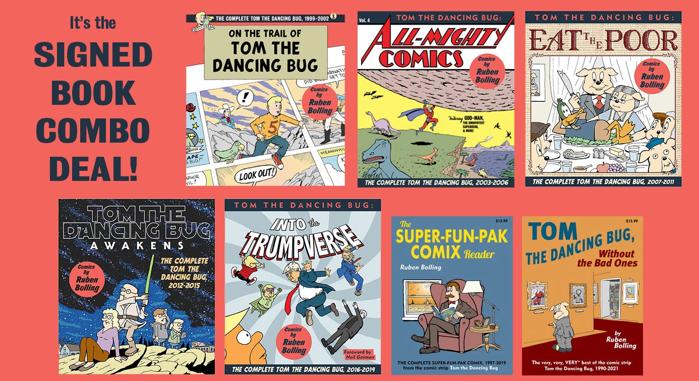 Tom: The Dancing / Bug - by Ruben Bolling