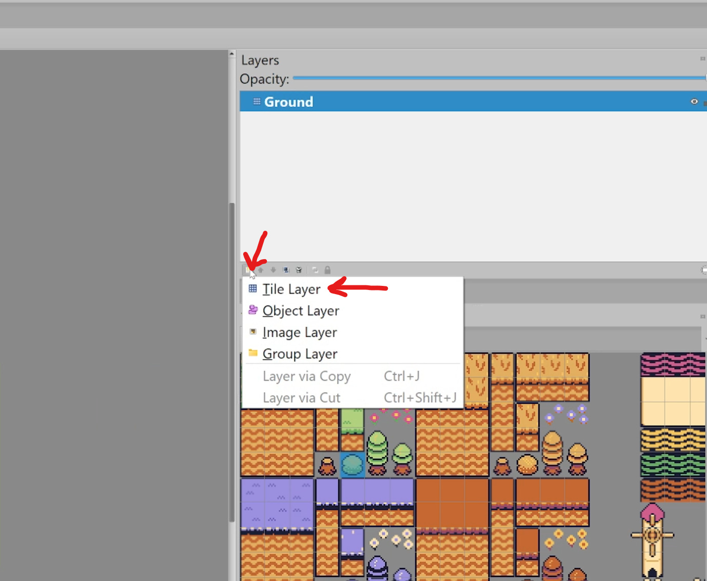 How to use Tiled with Kaplay/Kaboom.js