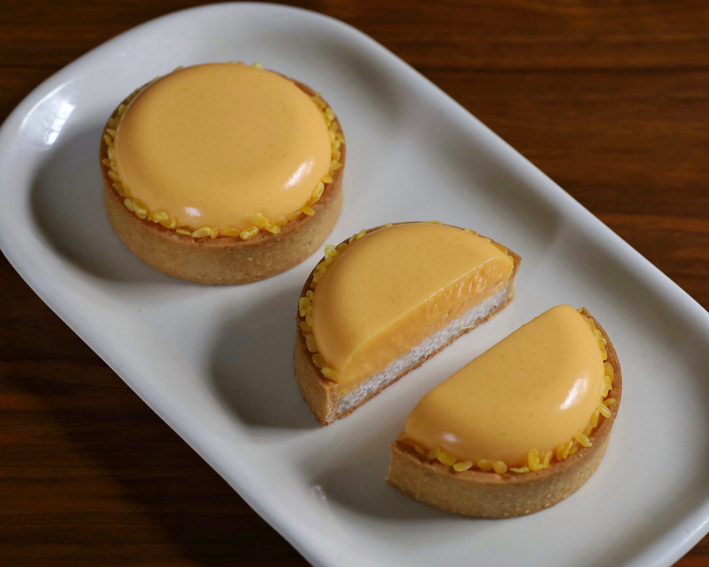 Mango Sticky Rice Tarts - Bunbuku Charitable Pastry Club
