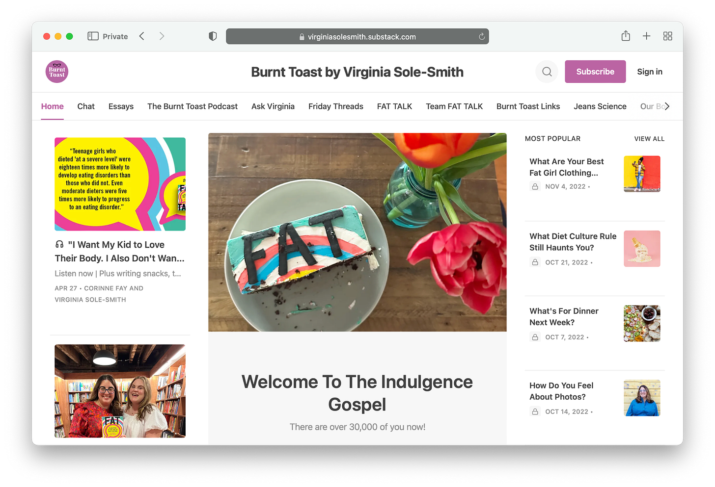 A guide to publication sections - On Substack
