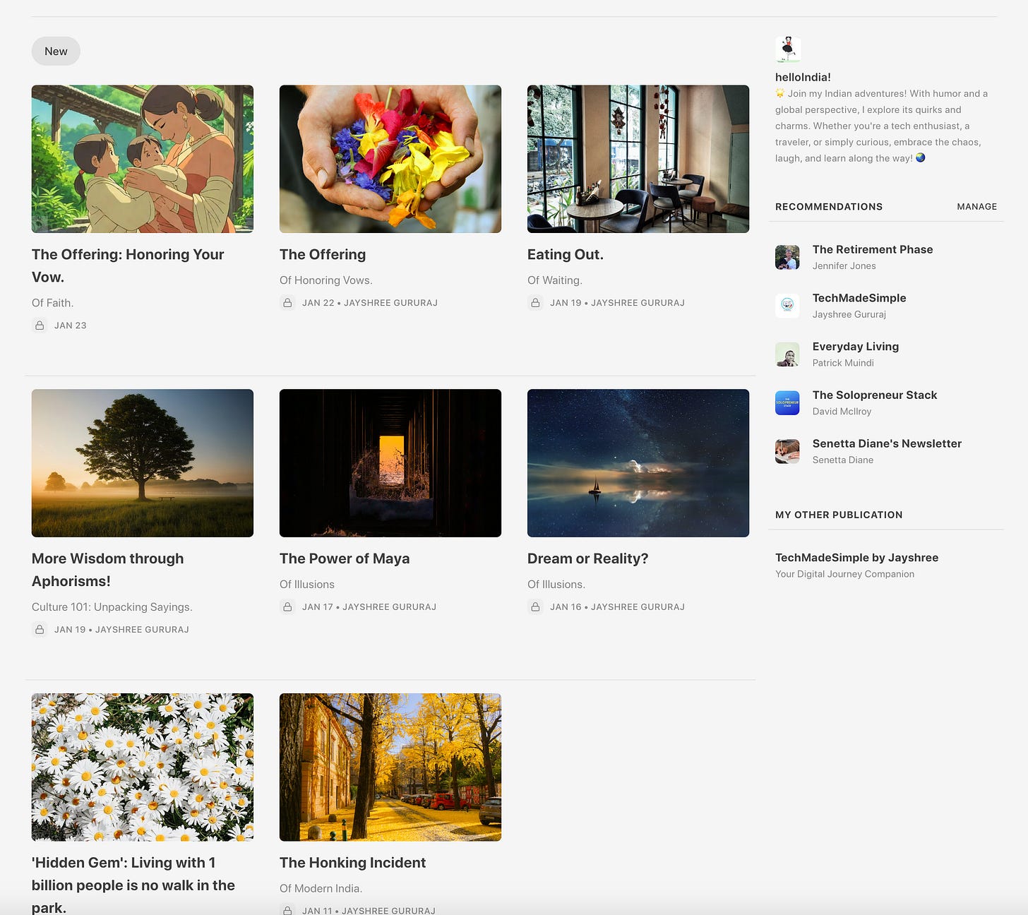 Substack: Designing Your Publication Home Page.