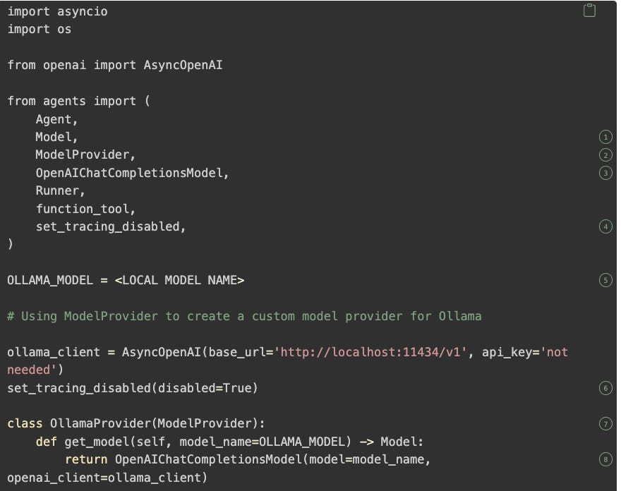 Part 1 - Exploring OpenAI Agent SDK with Local Models (Ollama)
