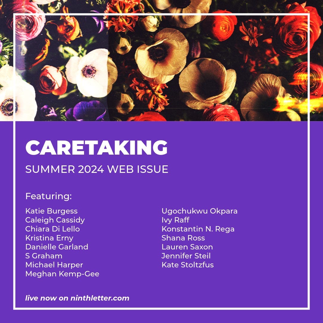 Ninth Letter Call for Submissions & More