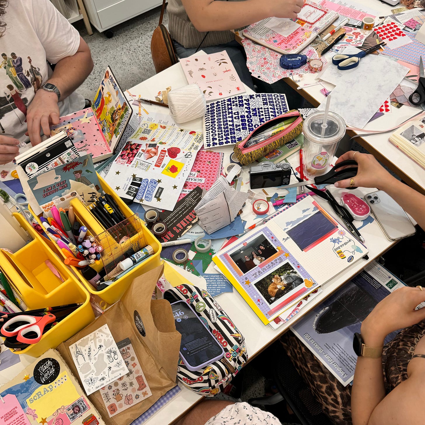 Everything you need to host your own Scrapbook Club event!