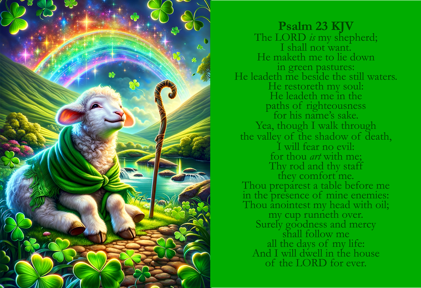 Biblical Saint Patrick's Day KJV Store and Gifts