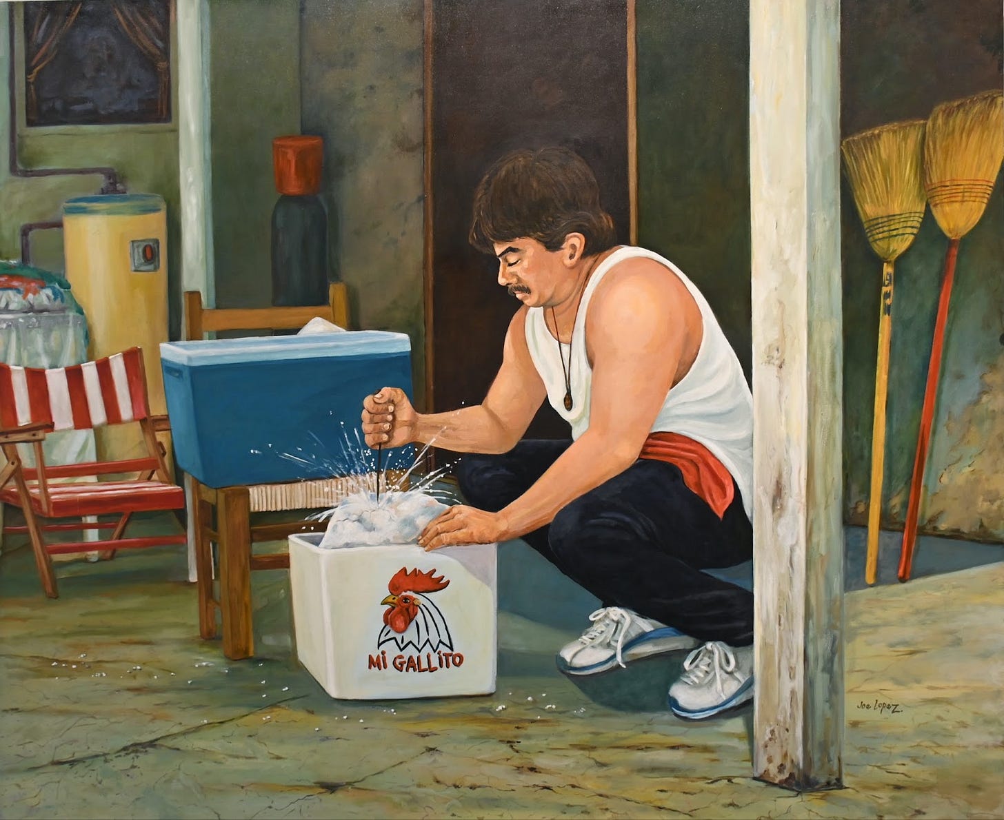 Images of the Chicano Barrio: Artist Joe Lopez at Centro Cultural Aztlan