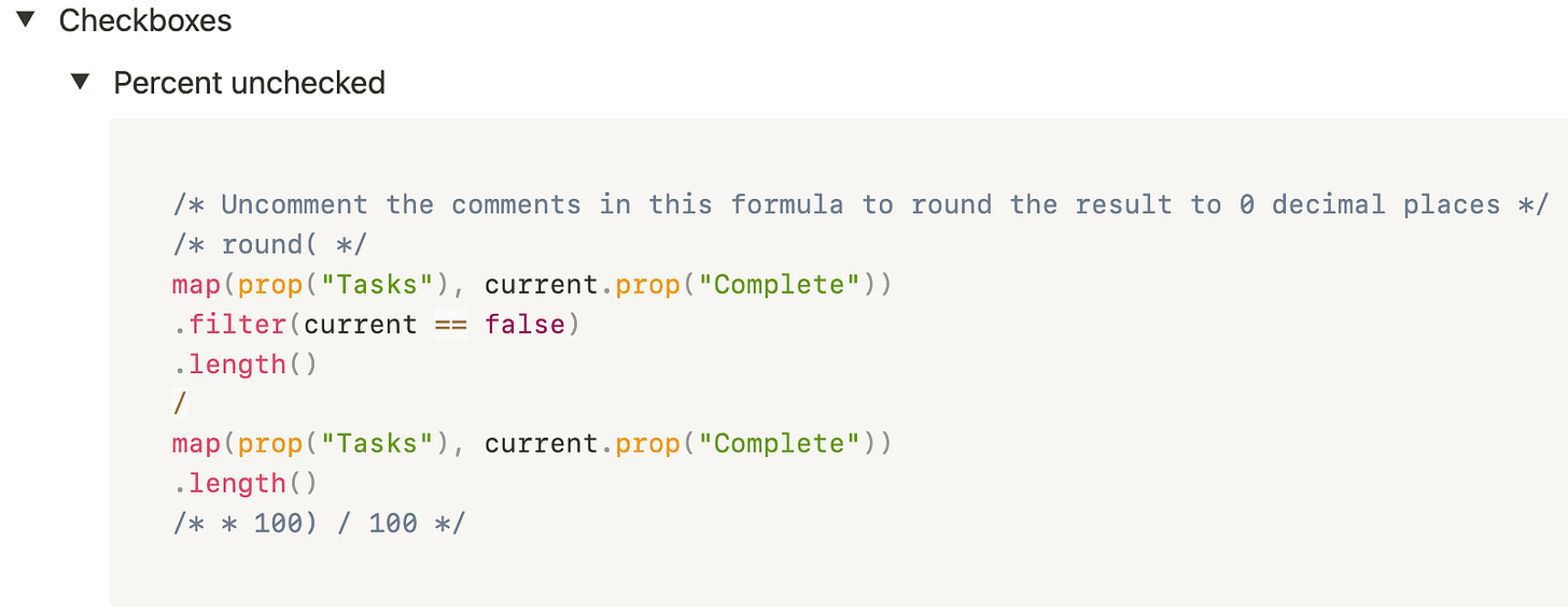 ⤴︎ How To Create Every Type Of Rollup With Formulas