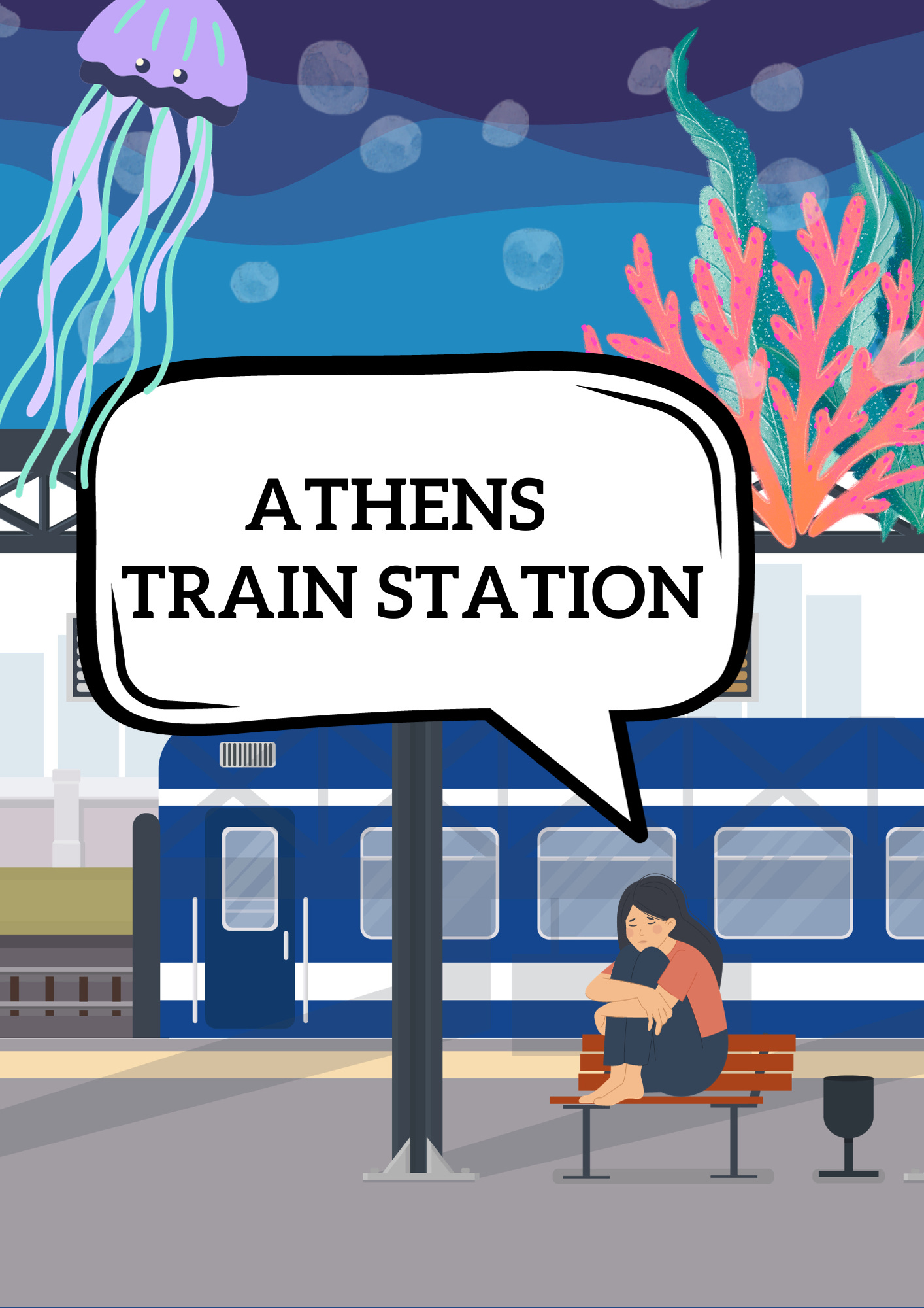 Athens - train station - Mimi’s Substack