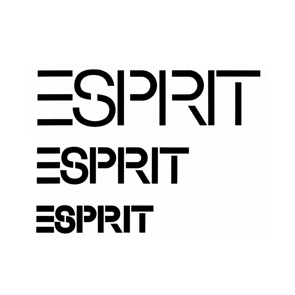 Esprit, 1978 – Logo Histories - by Richard Baird