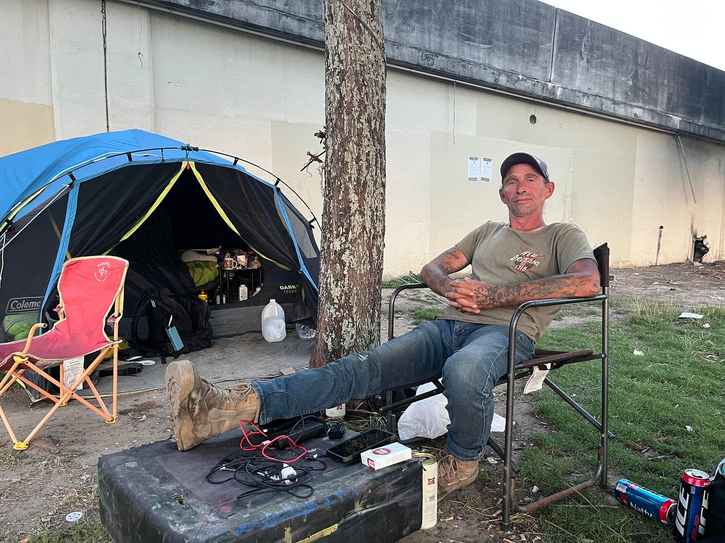 Talking to Homeless People in New Orleans