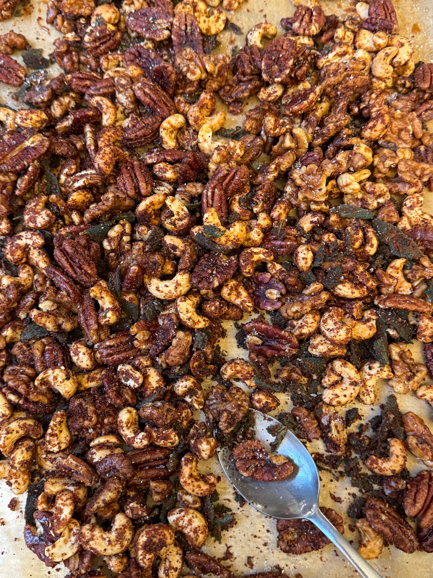 Brown Butter & Sage Party Nuts - by Sohla El-Waylly
