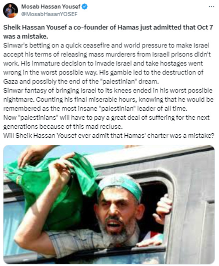 Up Close and Personal with the Green Prince, Mosab Hassan Yousef