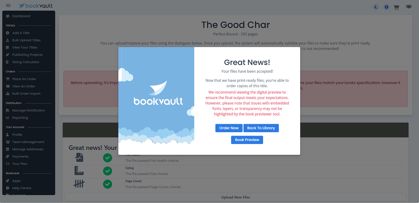 Bookvault POD - Raccoon Literary Gems