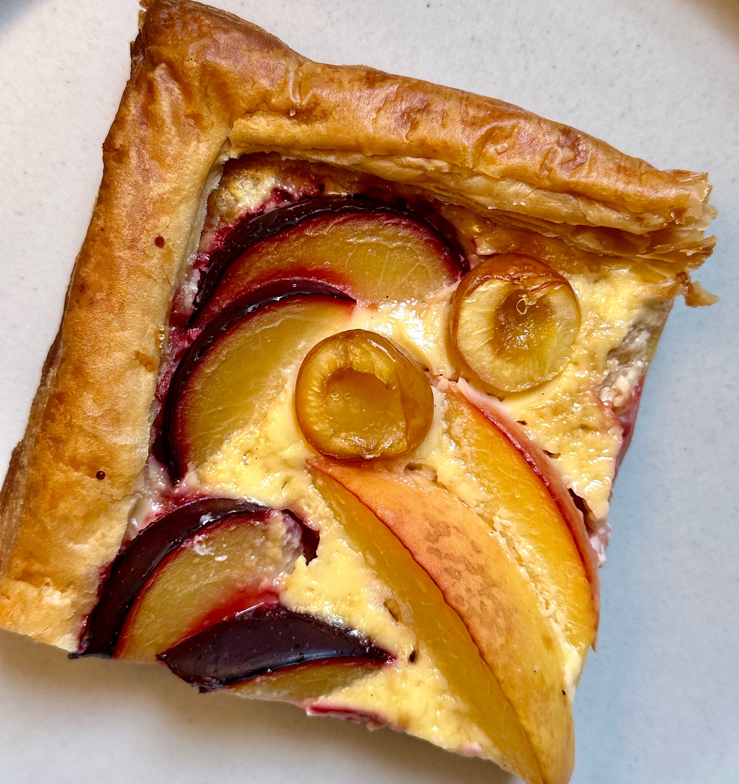 Giant Fruit & Custard Danish - by Sohla El-Waylly