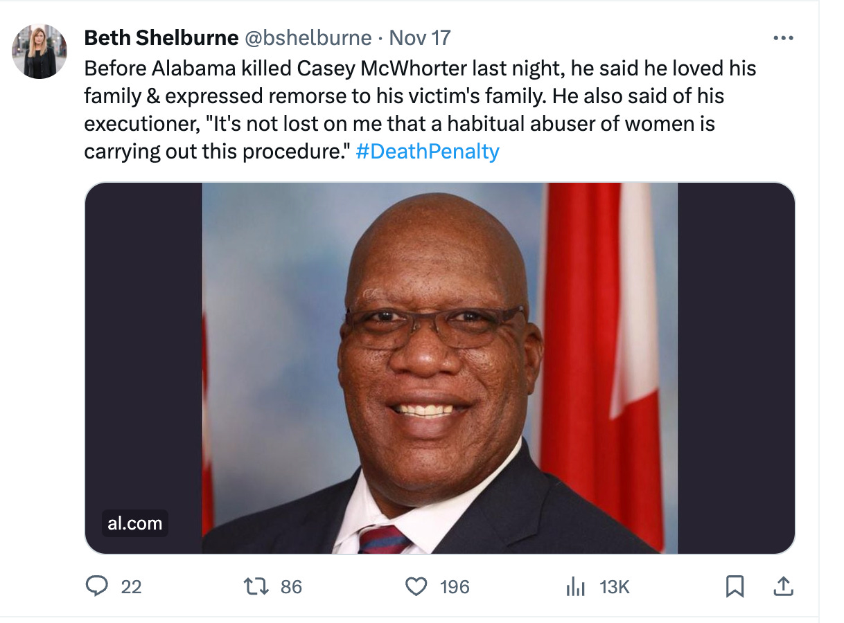 Alabama's punishment culture - by Beth Shelburne