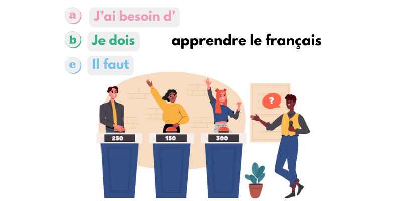 J'ai besoin / Je dois / Il faut 🤯