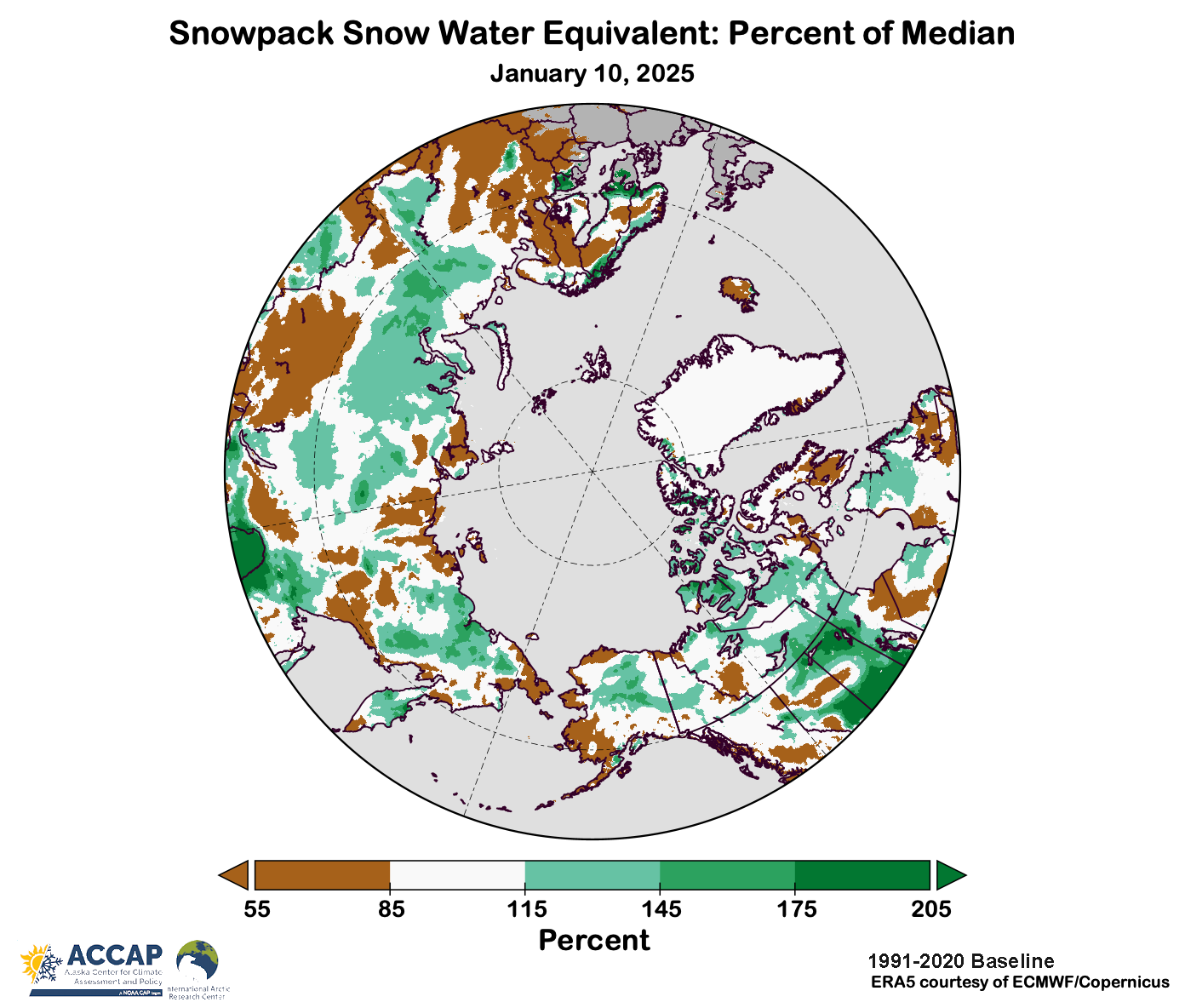 January 2025 Snow Pack - by Rick Thoman
