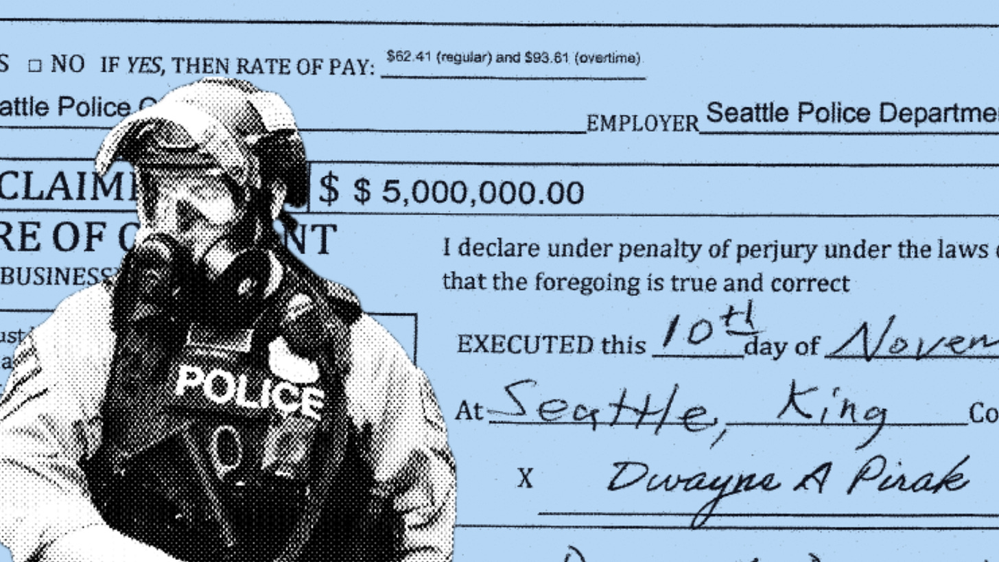 Seattle SWAT member seeks $5 million in lawsuit over training injury