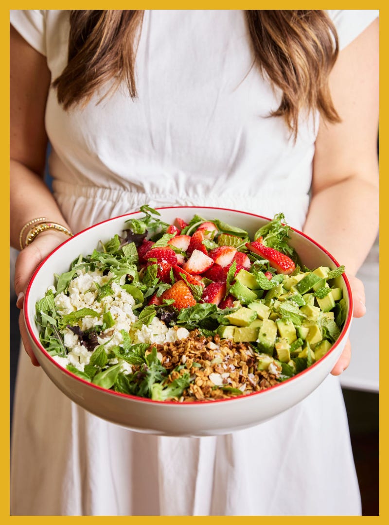 the 2025 easy-but-fancy spring menu - by Caroline Chambers